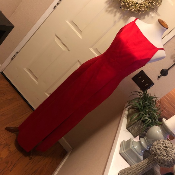 late edition | Dresses | Stunning Fire Red Late Edition Formal Gown ...